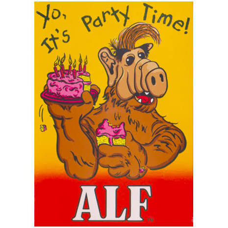 It’s the 1980s and Your Party is ALF Themed – ALF Archives